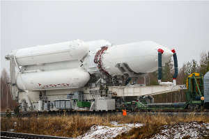 Russia’s new heavy-lifter rolled to launch pad – Spaceflight Now