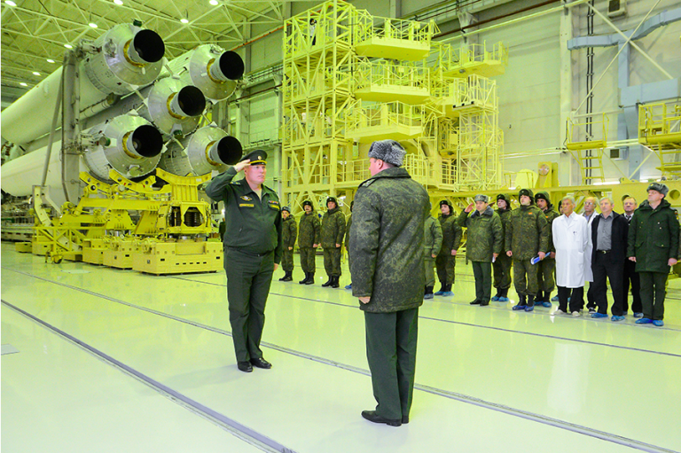 Russia’s new heavy-lifter rolled to launch pad – Spaceflight Now