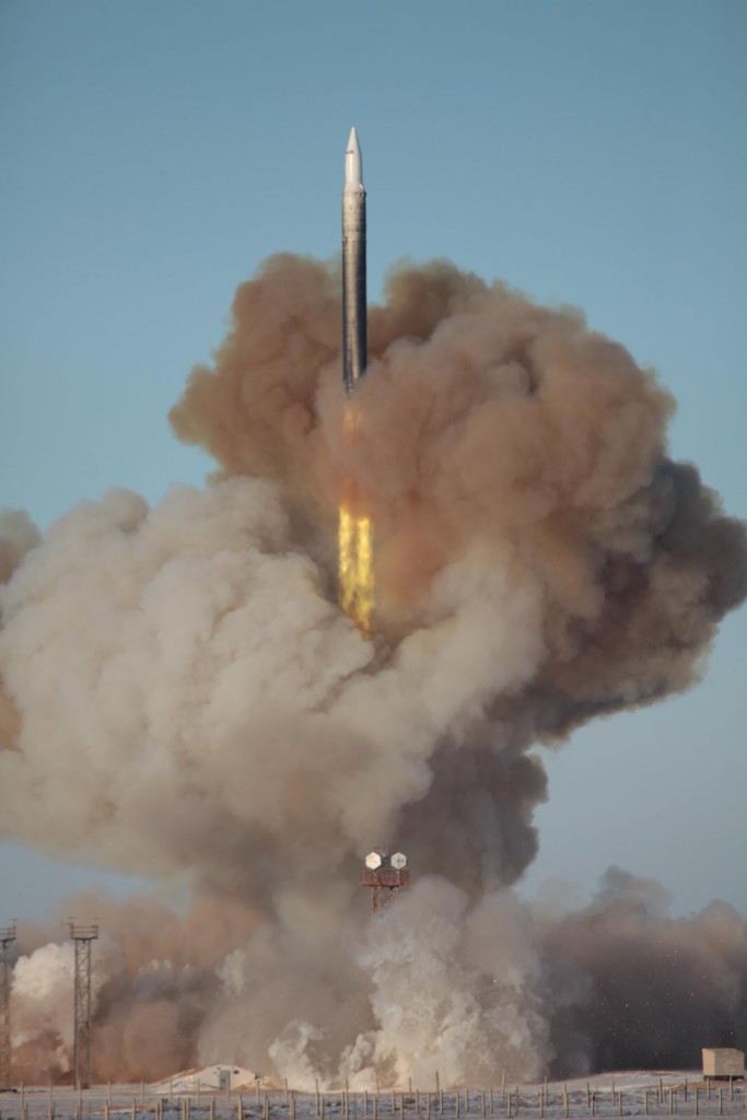 Russian-built spy satellite rockets out of underground silo ...