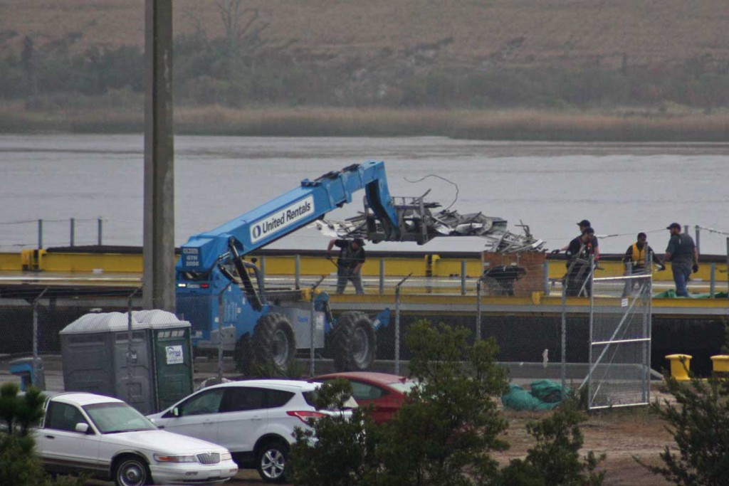 Photos: SpaceX’s rocket landing platform back in port – Spaceflight Now