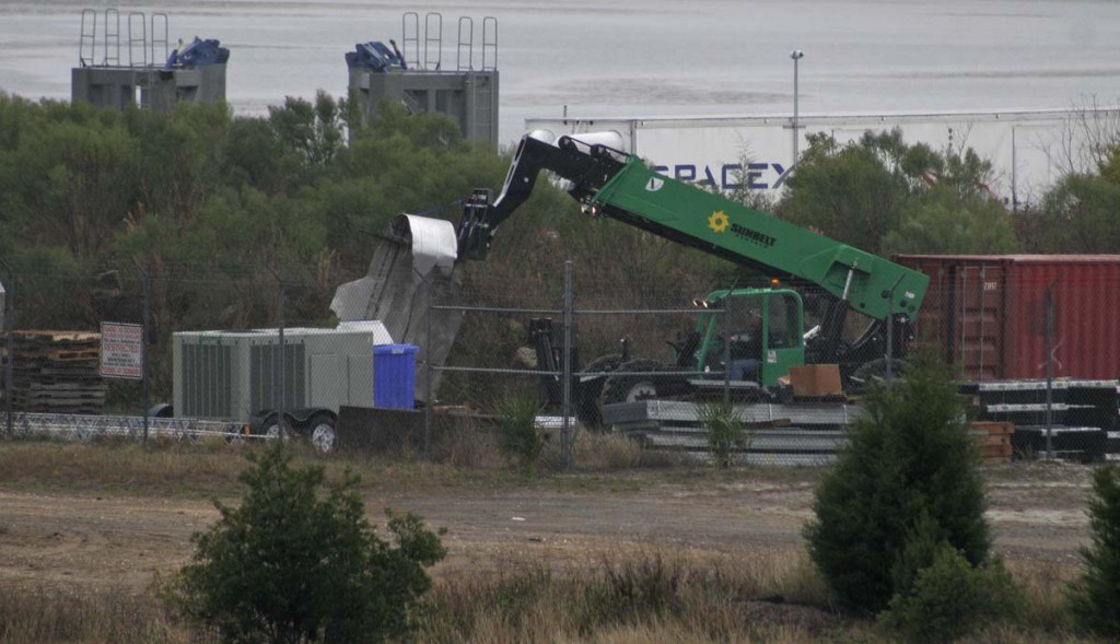 Photos: SpaceX’s rocket landing platform back in port – Spaceflight Now