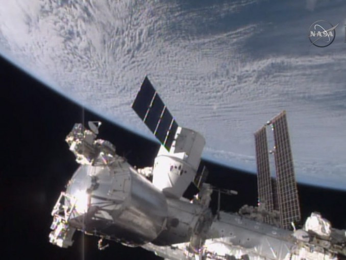 Photos: SpaceX’s rocket landing platform back in port – Spaceflight Now