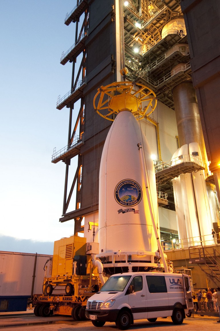 Navy satellite to be hoisted atop rocket for Jan. 20 launch ...