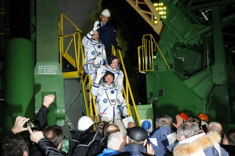 Photos: Fiery start to marathon space mission – Spaceflight Now