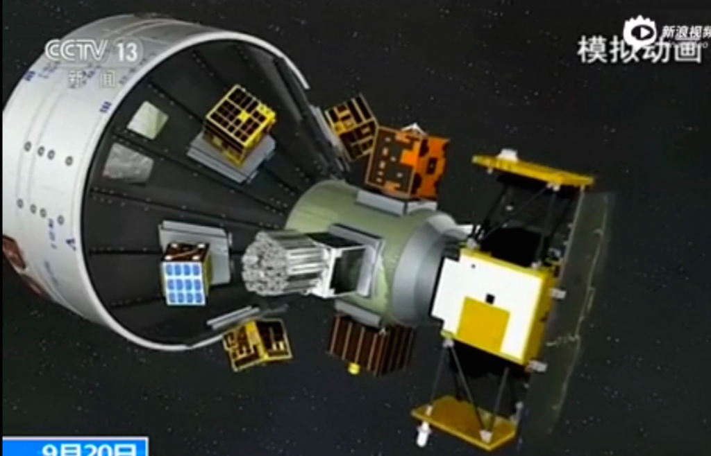 Debut launch of Long March 6 deploys 20 satellites – Spaceflight Now