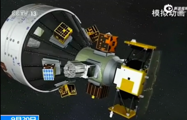 Debut launch of Long March 6 deploys 20 satellites – Spaceflight Now