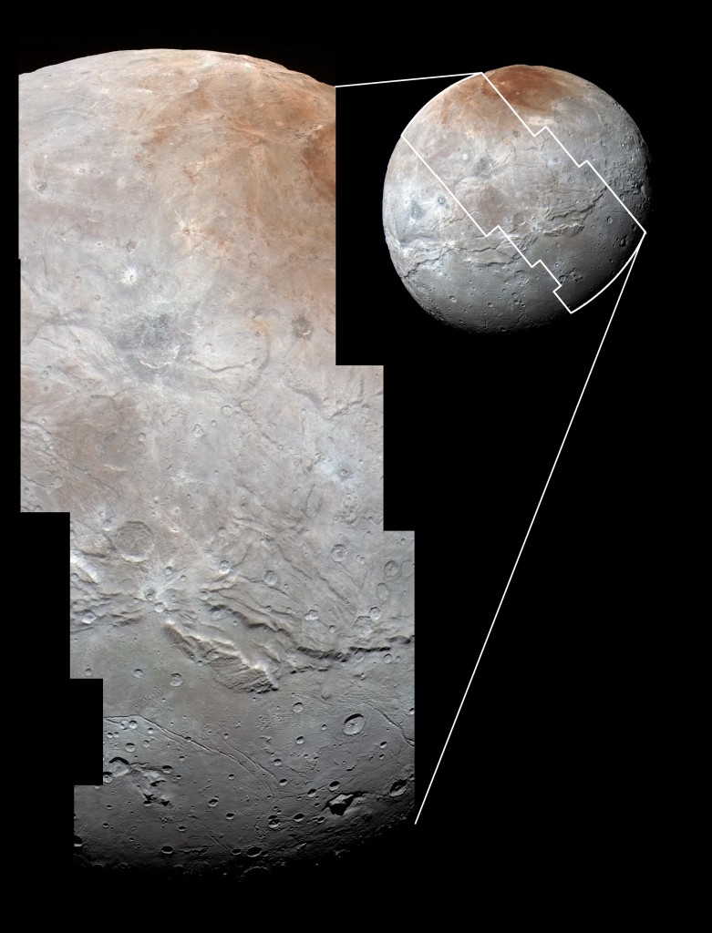 Charon takes center stage in new batch of New Horizons images ...