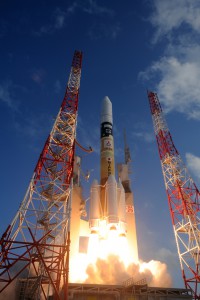 Photos: H-2A rocket launches satellite for Canadian company ...