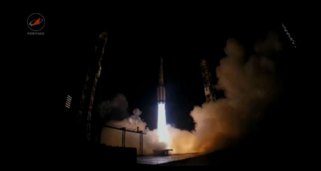 Proton rocket launches with Russian-European comsat – Spaceflight Now