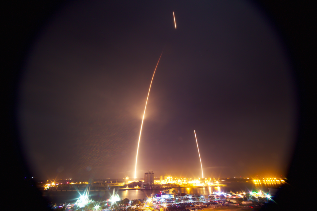 From all angles: Up and down with SpaceX’s Falcon 9 booster ...