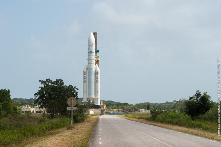 First Ariane 5 launch of the year set for Wednesday – Spaceflight Now