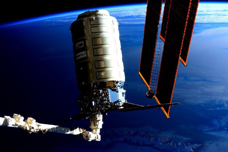 Photos Cygnus Cargo Ships Departure From International Space Station