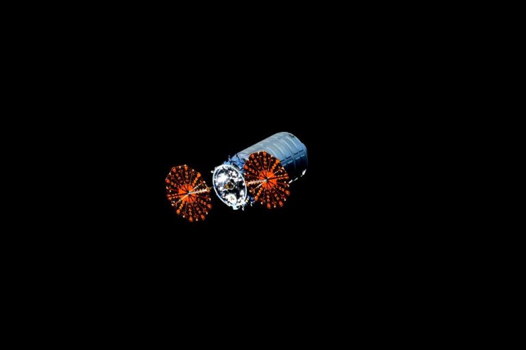 Photos Cygnus Cargo Ships Departure From International Space Station