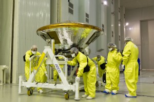 ExoMars orbiter and lander mated for final time – Spaceflight Now