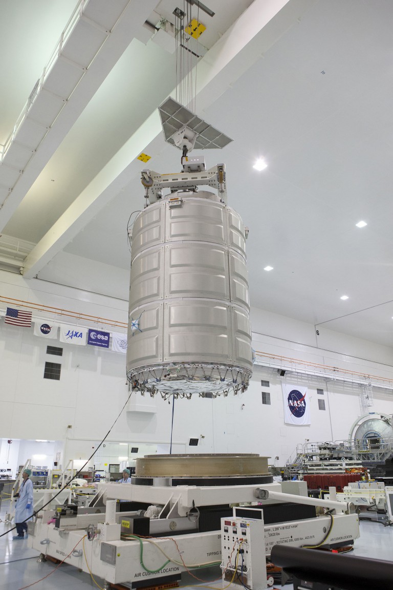 Photos: Cygnus packed up and fueled for trip to the space station ...