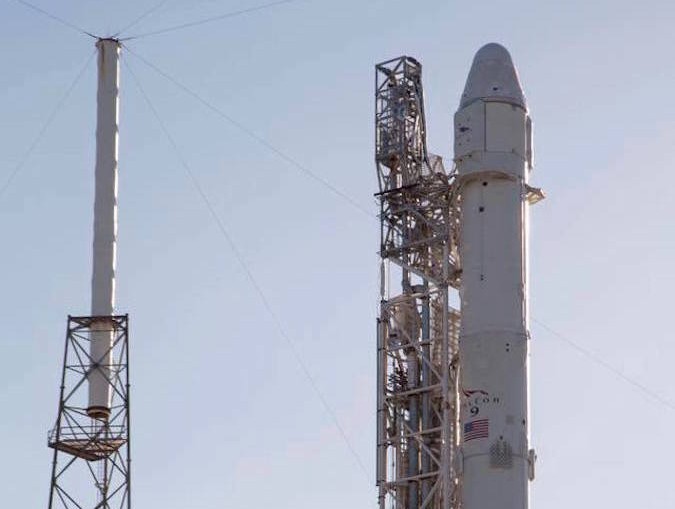 Photos: SpaceX’s rocket landing platform back in port – Spaceflight Now