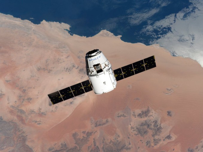 Photos: SpaceX’s rocket landing platform back in port – Spaceflight Now