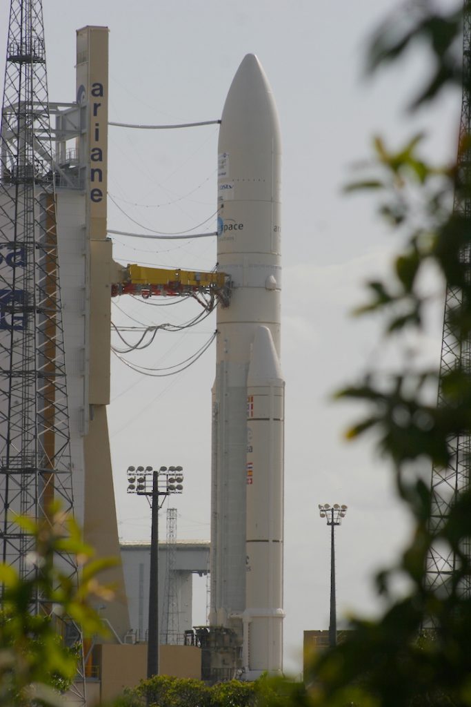 Photos: A drive around the Ariane 5 launch pad – Spaceflight Now