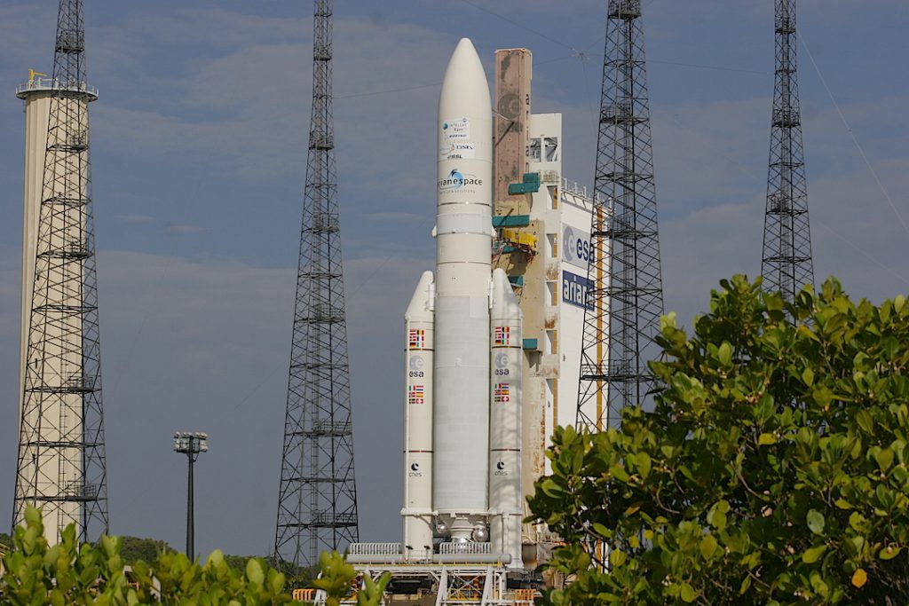 Photos: A drive around the Ariane 5 launch pad – Spaceflight Now