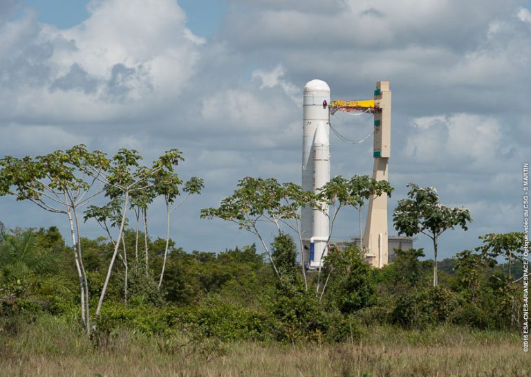Ariane 5 receives payloads for launch next week – Spaceflight Now