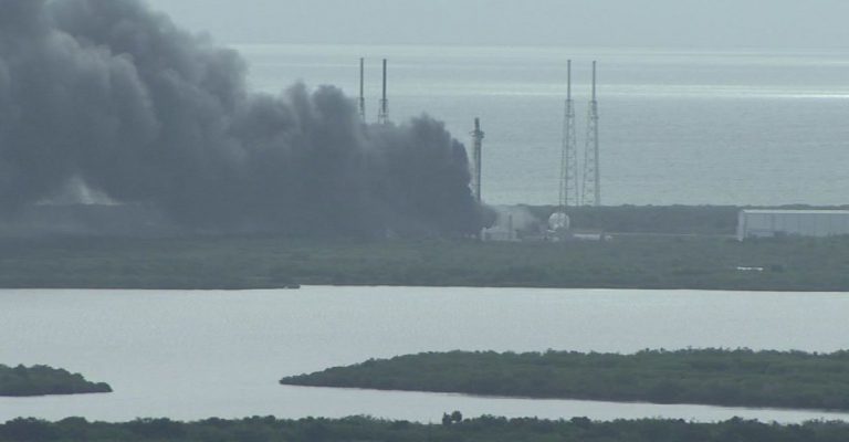 SpaceX rocket and Israeli satellite destroyed in launch pad explosion ...