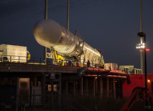 Photos: Antares rolls out for first time since 2014 – Spaceflight Now