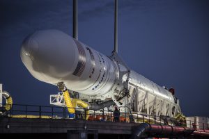 Photos: Antares rolls out for first time since 2014 – Spaceflight Now