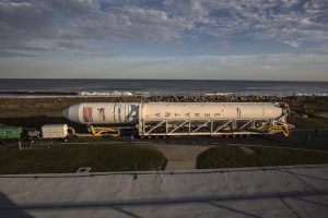 Photos: Antares rolls out for first time since 2014 – Spaceflight Now