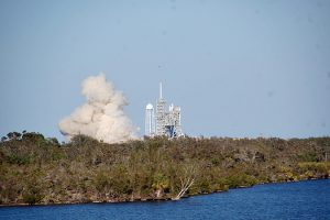 Fire returns to flame trench at Apollo-era launch pad in Florida ...