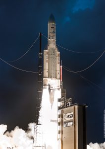 Photos: On-time launch for first Ariane 5 flight of the year ...