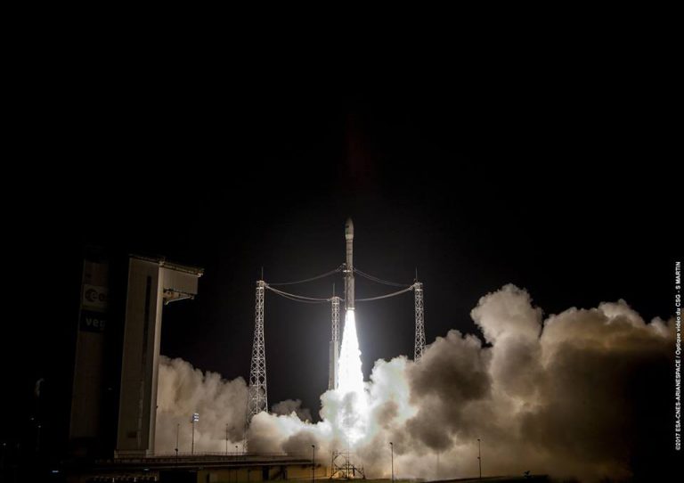 Photos: Vega rocket vaults off launch pad – Spaceflight Now