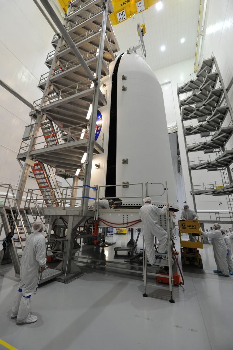 Multimedia: WGS 9 readied for launch – Spaceflight Now
