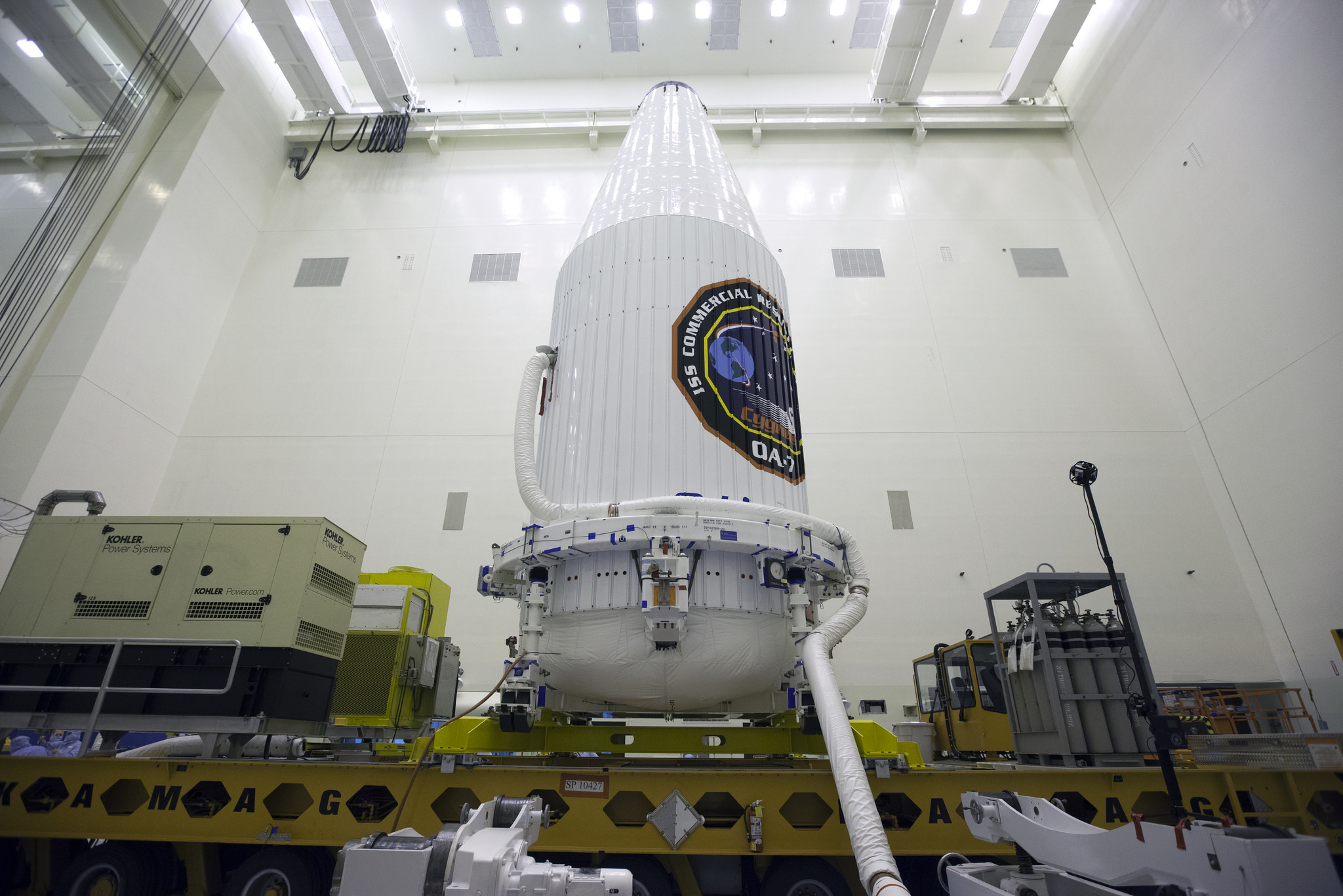 Photos: Cygnus spacecraft readied for launch to International Space ...