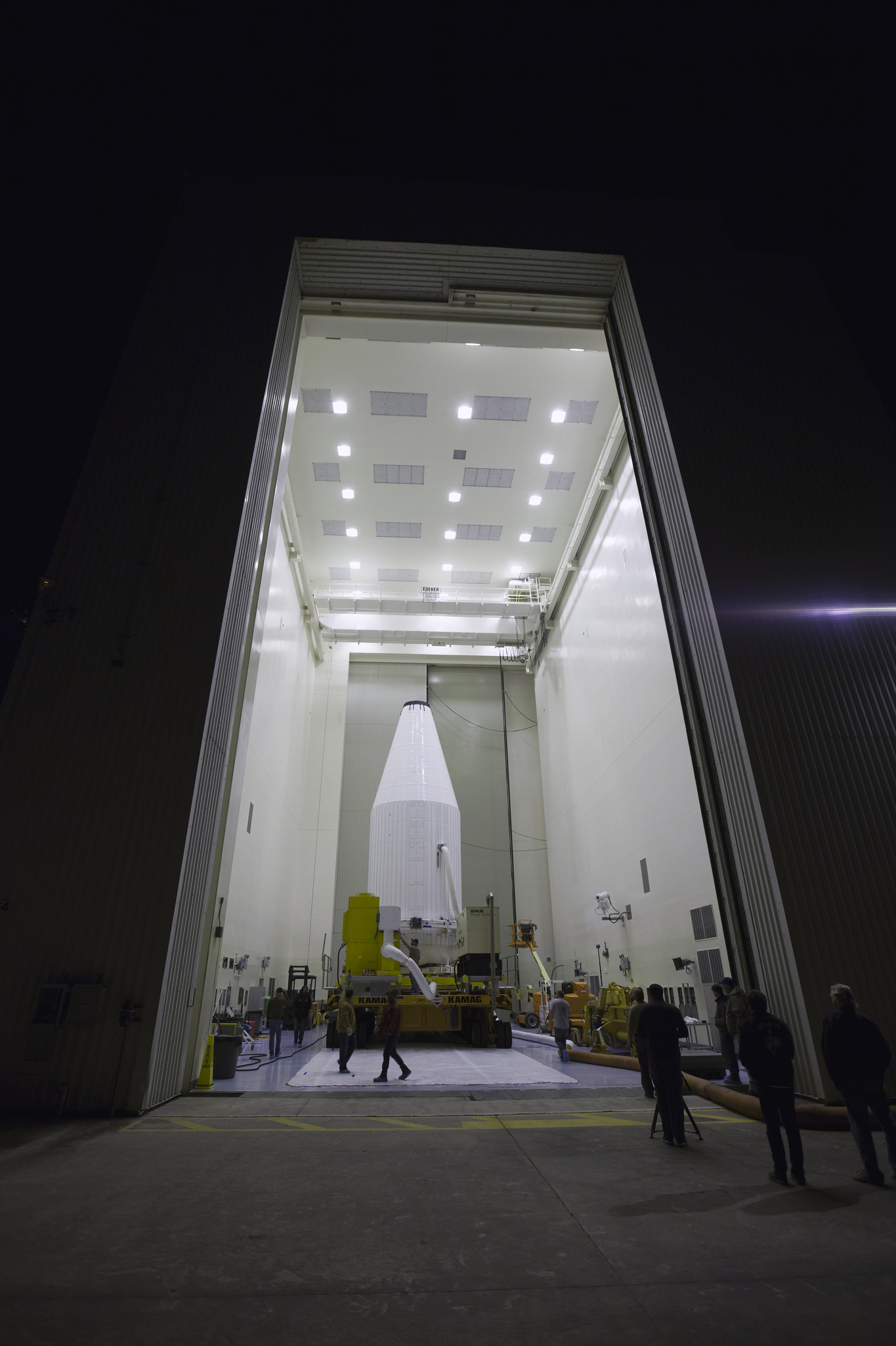 Photos: Cygnus spacecraft readied for launch to International Space ...