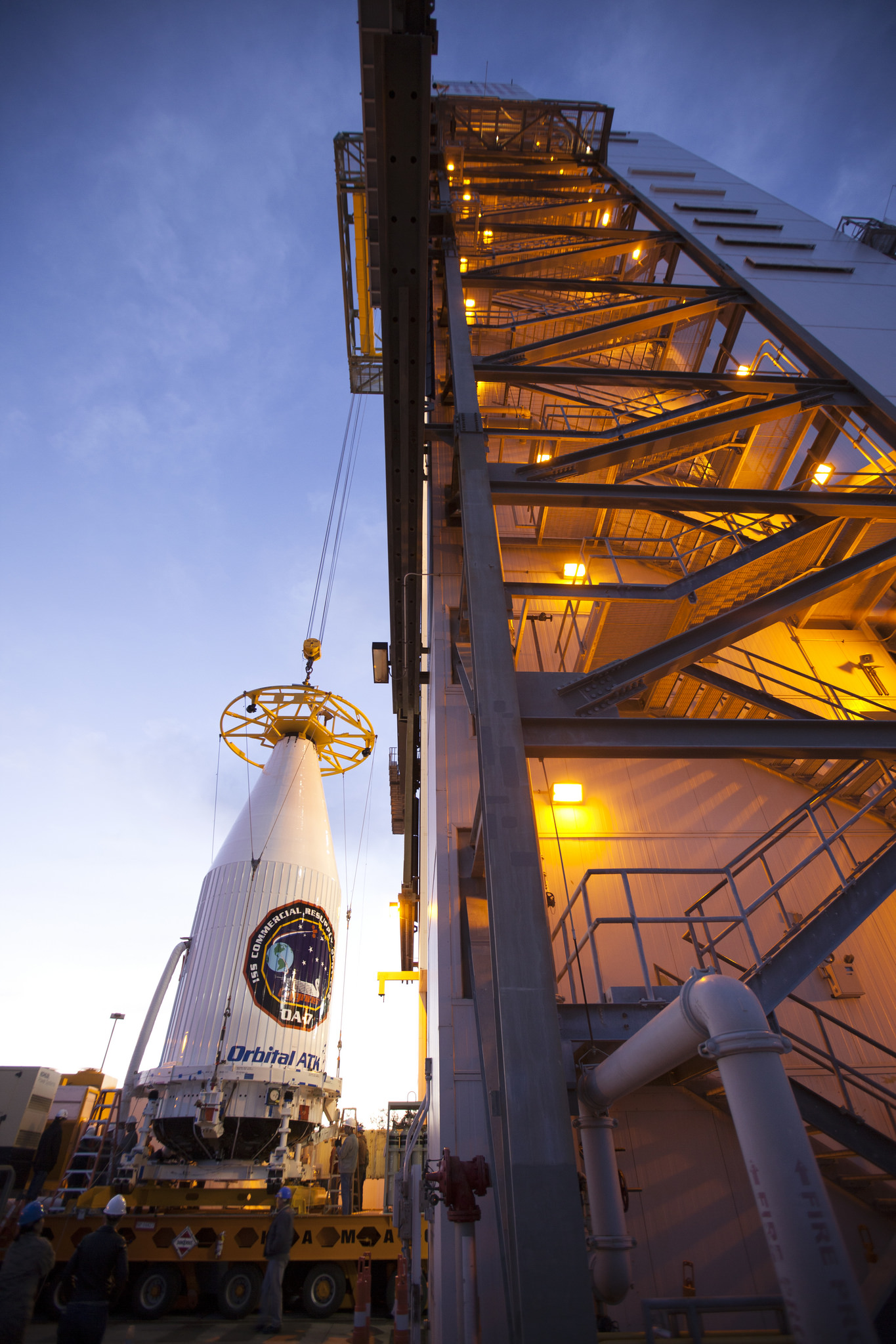 Photos: Cygnus spacecraft readied for launch to International Space ...