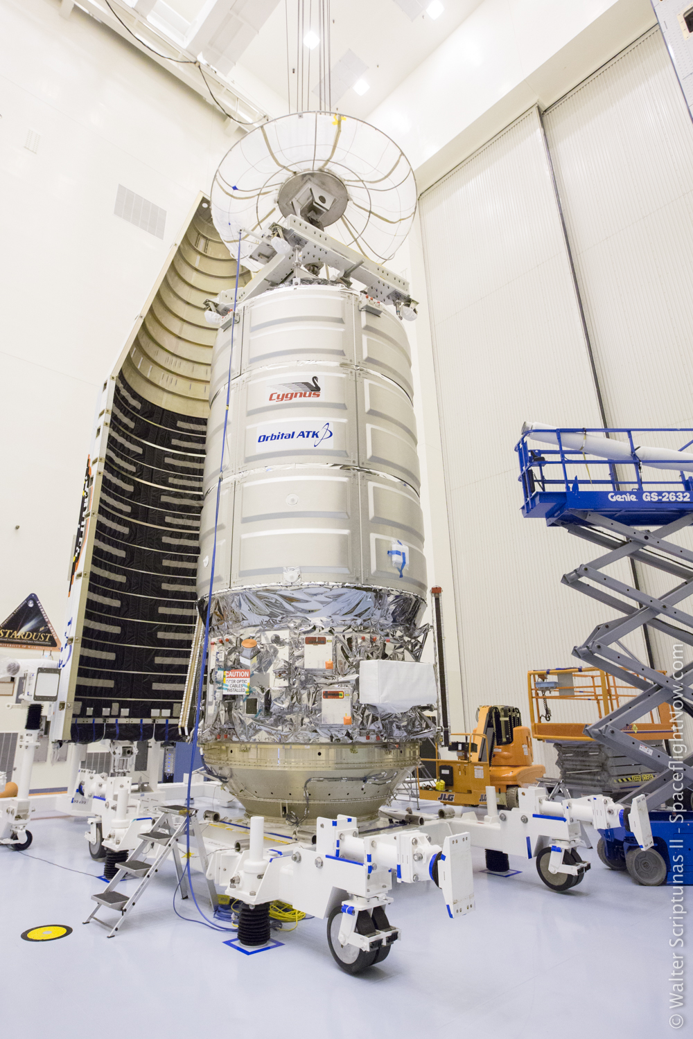 Photos: Cygnus spacecraft readied for launch to International Space ...