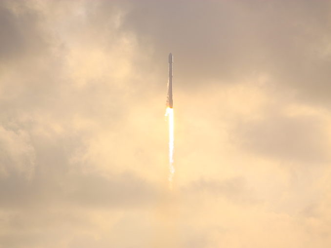 SpaceX puts historic flown rocket on permanent display – Spaceflight Now