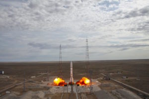 Photos: Russian Proton rocket blasts off with EchoStar 21 – Spaceflight Now