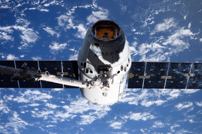 Prototype solar array jettisoned as Dragon capsule prepares for trip ...