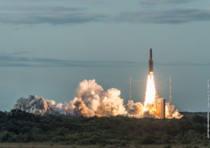 Ariane 5 rocket tallies 80th straight success with on-target satellite ...