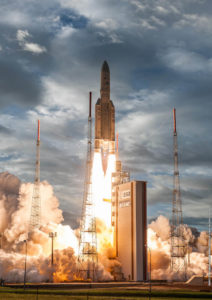 Imagery from Wednesday’s Ariane 5 launch in French Guiana – Spaceflight Now