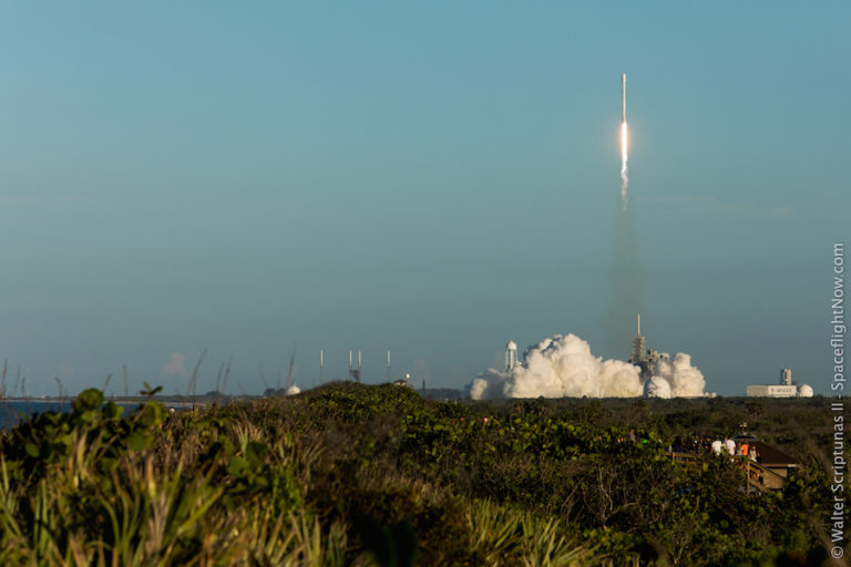 Photos: Falcon 9 rocket makes evening ascent from pad 39A – Spaceflight Now