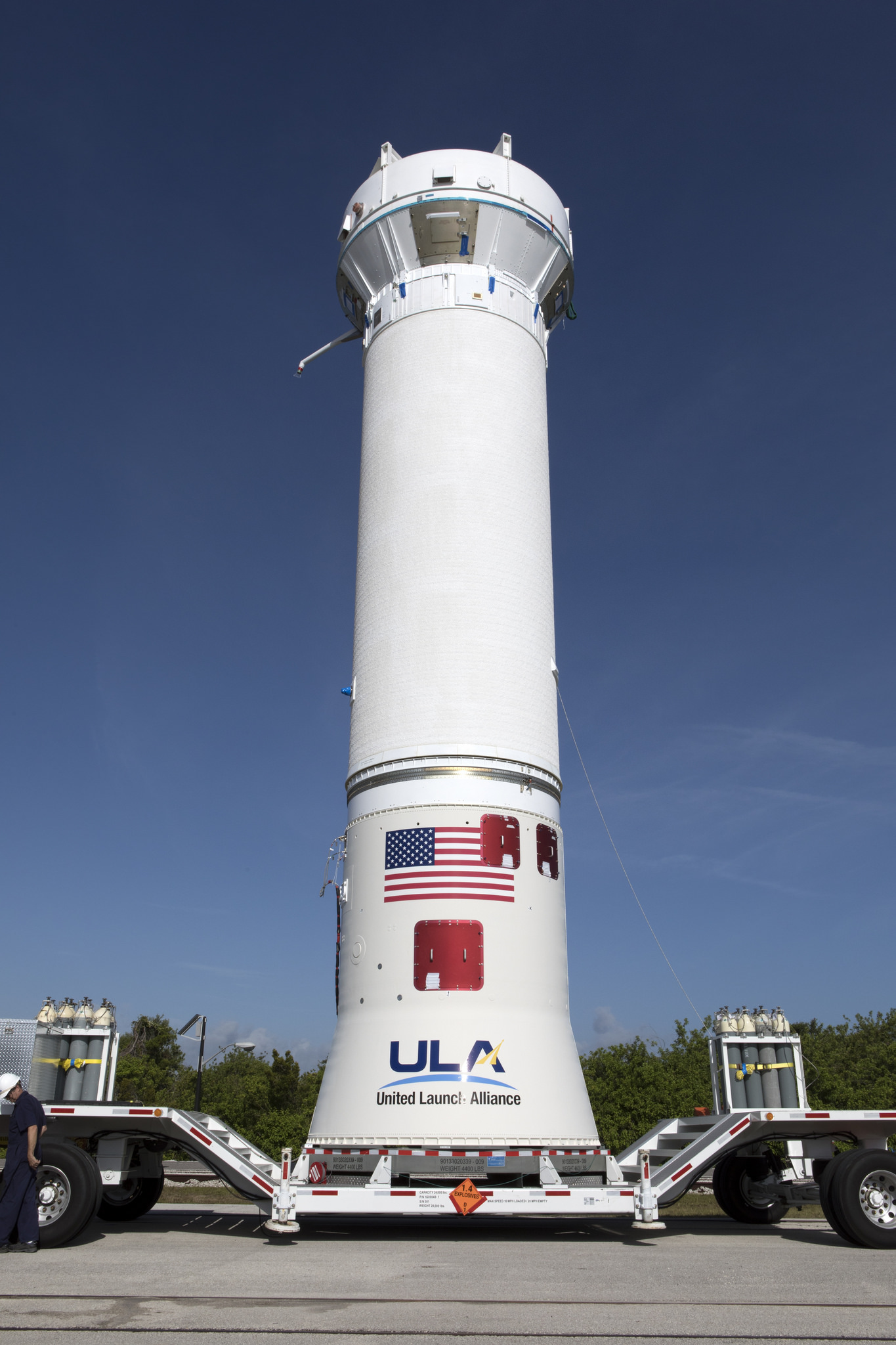 Photos: Atlas 5 rocket assembled to launch data relay satellite for ...