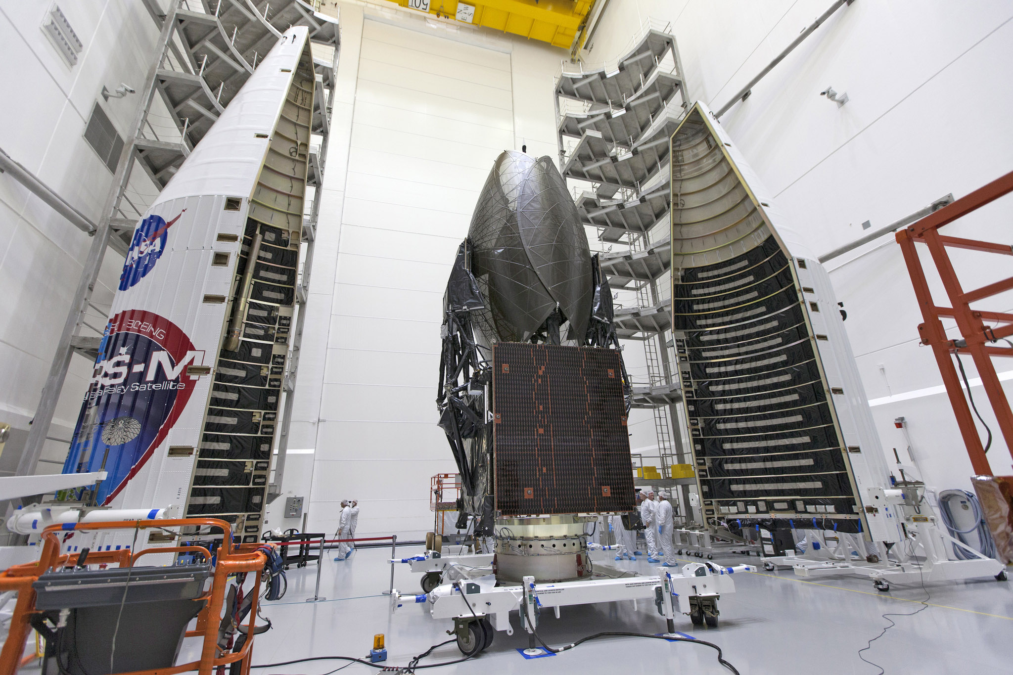 Photos: Atlas 5 rocket assembled to launch data relay satellite for ...