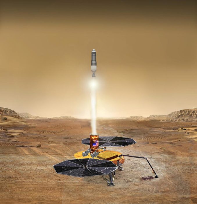 NASA studies mission to return samples from Mars by end of 2020s ...