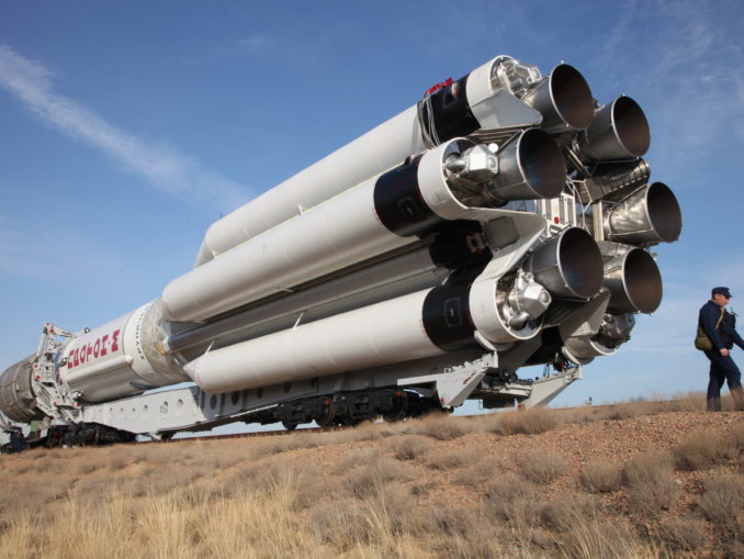 Russian-built spy satellite rockets out of underground silo ...