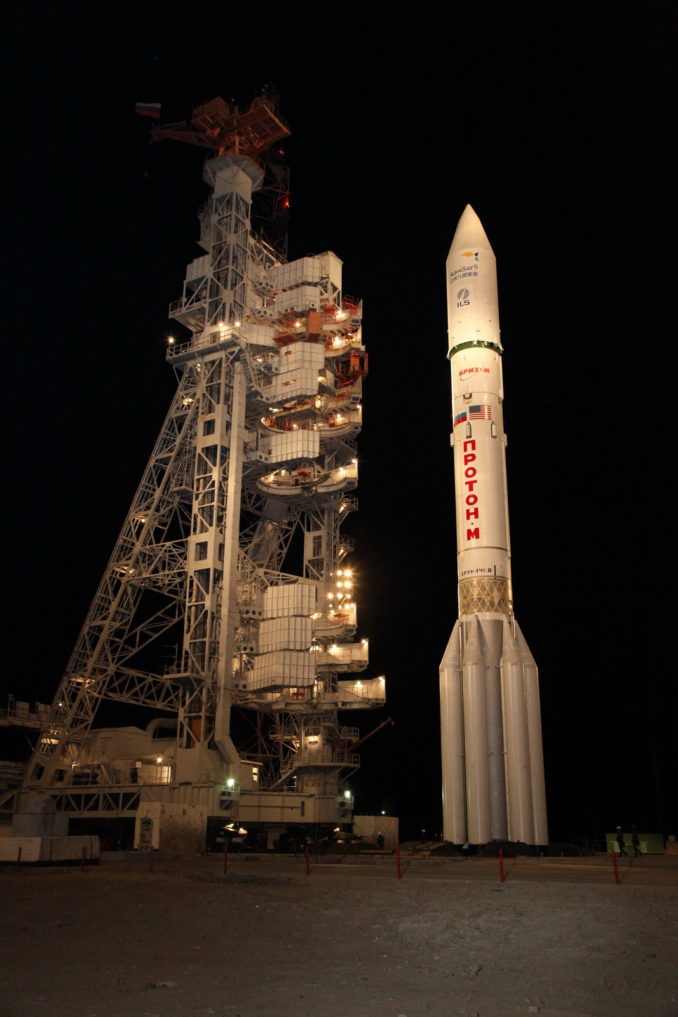 Photos: Proton booster lifts off from Baikonur Cosmodrome – Spaceflight Now