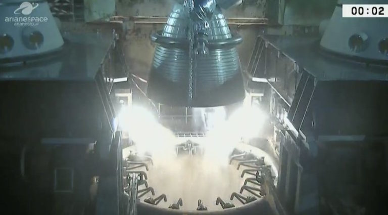 Last-second launch abort grounds two U.S.-built communications ...