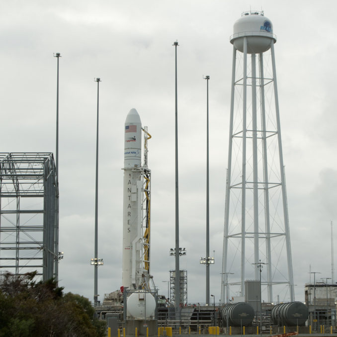 Antares rocket rolled to Virginia launch pad for station cargo run ...