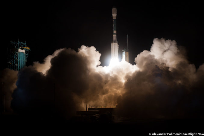 Photos: Delta 2 climbs into the night from Vandenberg Air Force Base ...
